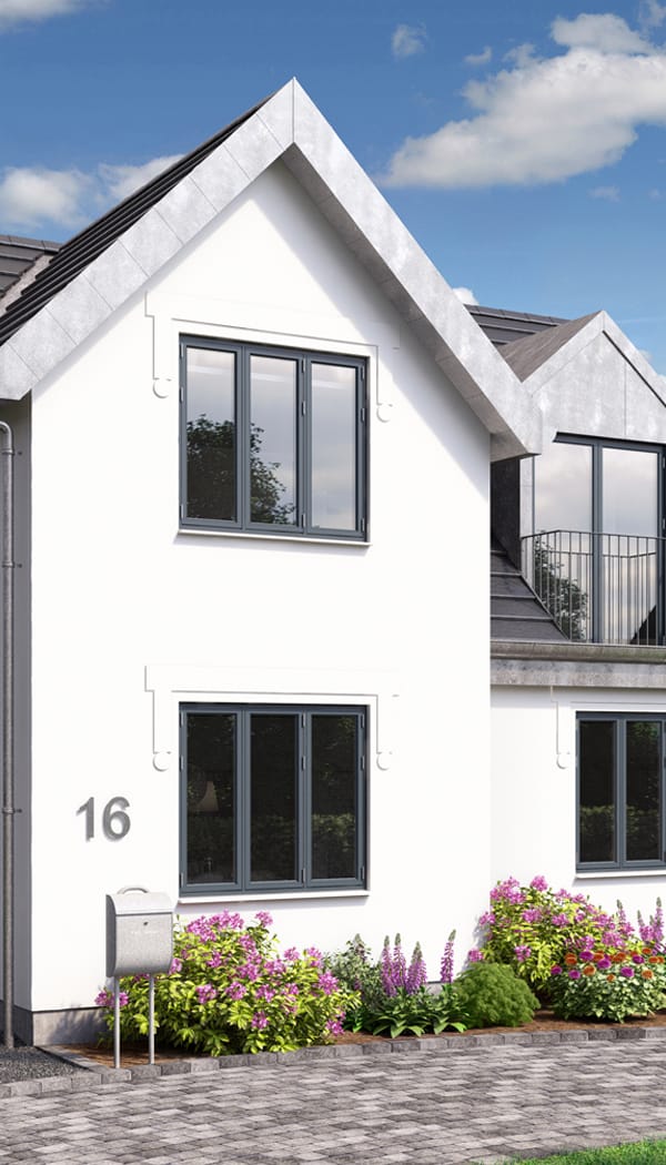 Byhus - Klassiske vinduer med moderne detaljer - Inspiration - Rationel